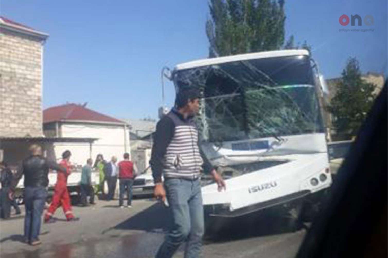 avtobusla "Qazel" toqquşdu - YARALIL...